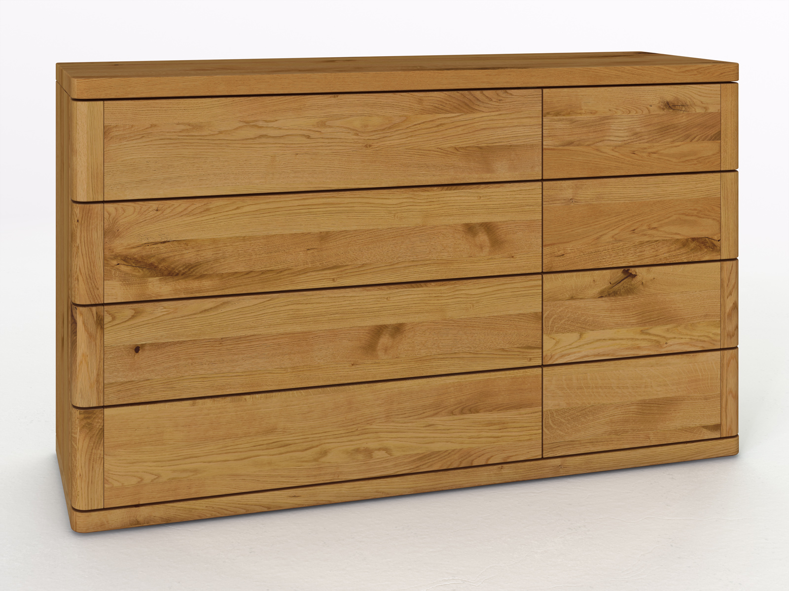 Massivholzkommode „Diana B“ 150 cm breit